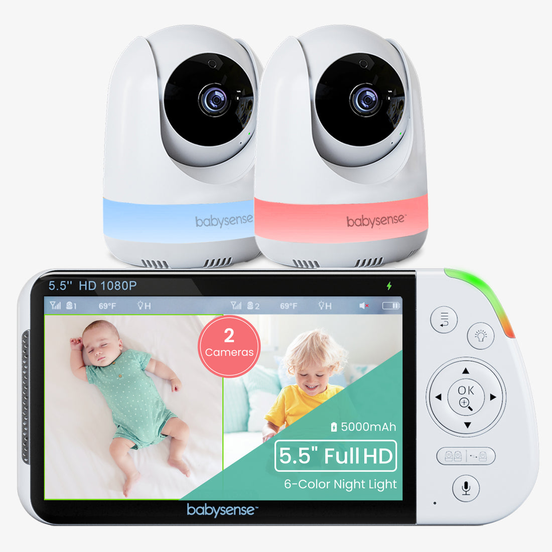 Best Baby Monitors With Cameras For 24/7 Safety | Babysense